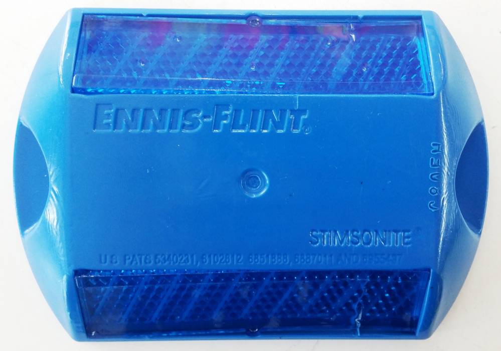 ENNIS REFLECTIVE ROAD MARKER, Traffic Delineators, C80-FH| SafetyEr